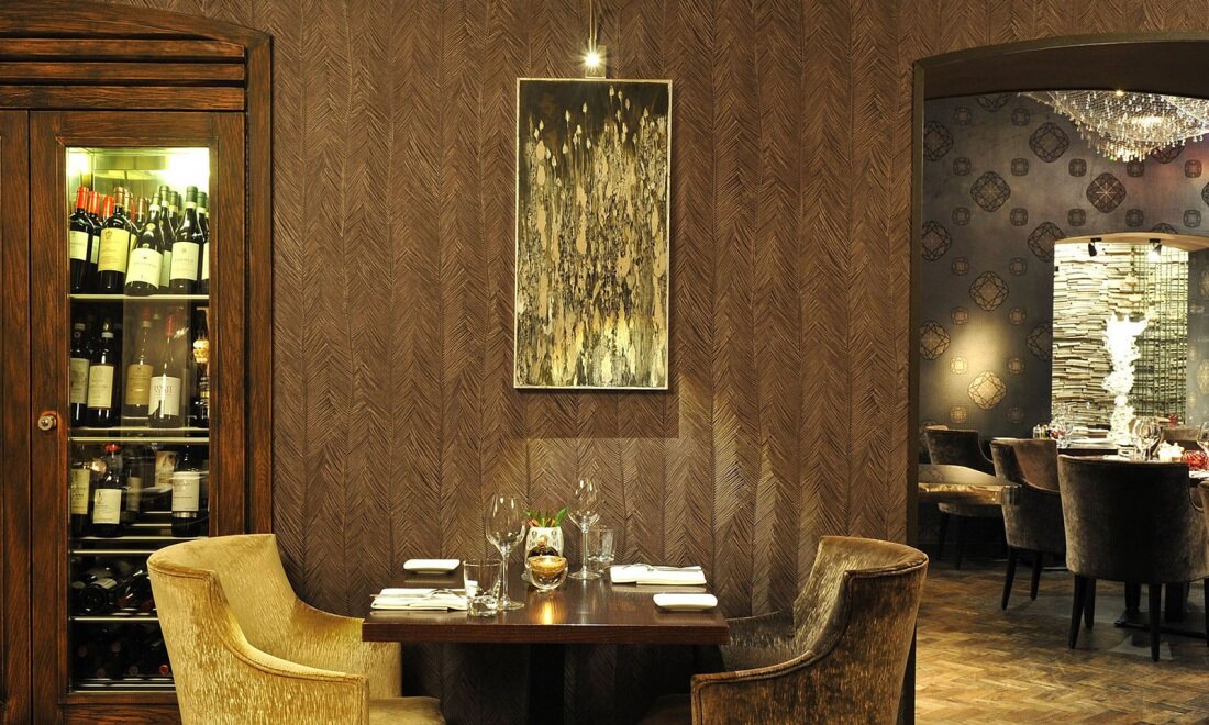 ARTE Itaya Behang in Bruin / Goud / Brons Kopen (75407) - Luxury By Nature